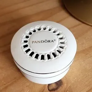 Pandora | Jewelry | Pandora Limited Edition White Round Jewelry Box ...
